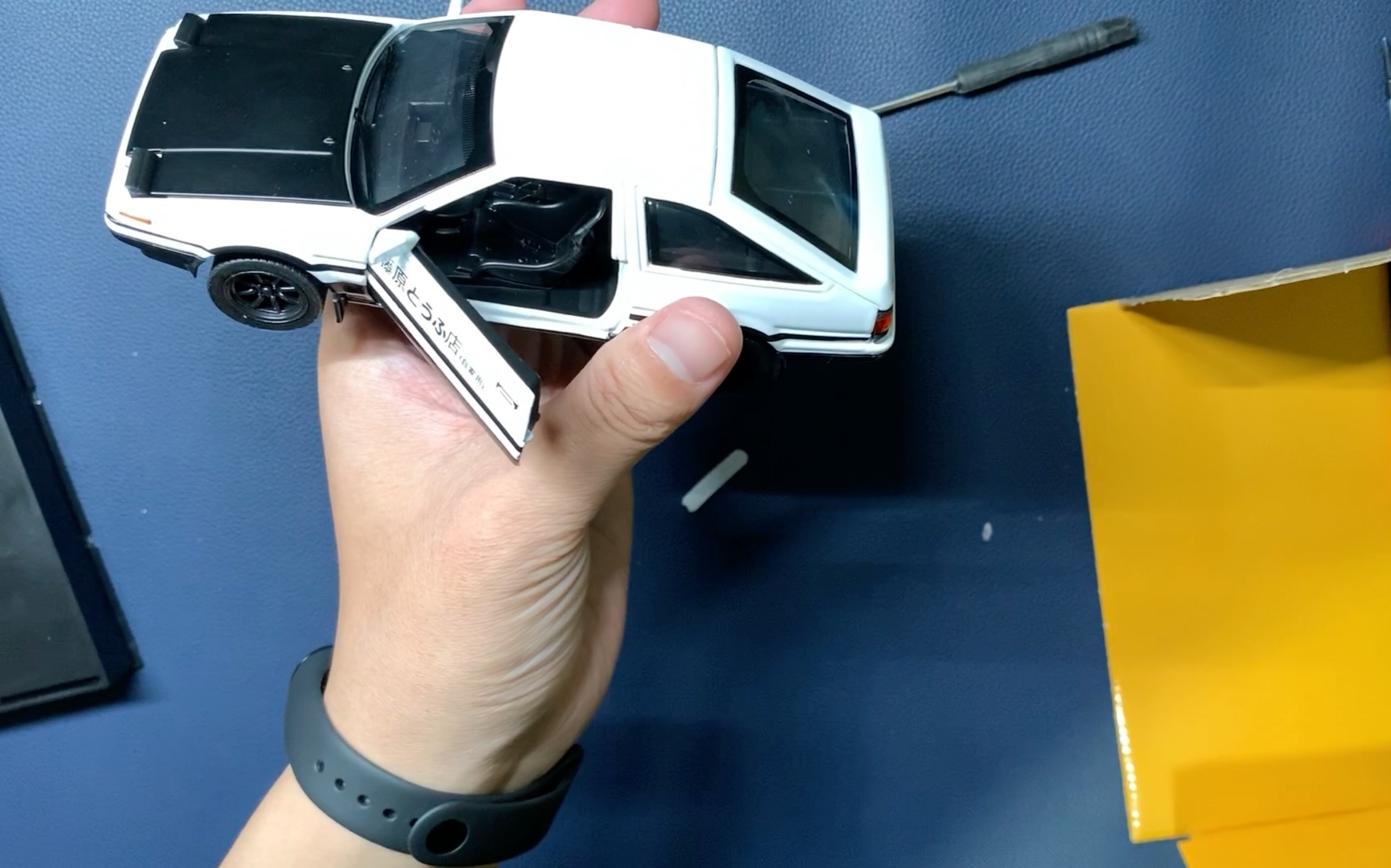 淘宝35元买的 AE86车模 开箱