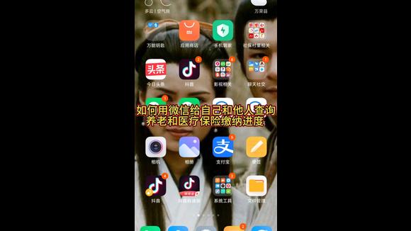 王胡村专集:如何用微信给自己和他人查询养老和医疗保险缴纳进度