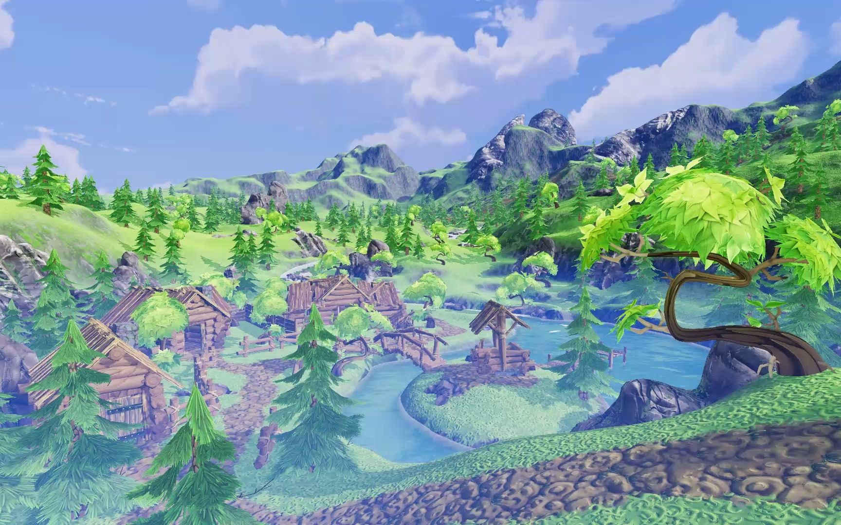 UE4资源导入u3d,最近太忙先提交一版(风动画和雾后面再优化)