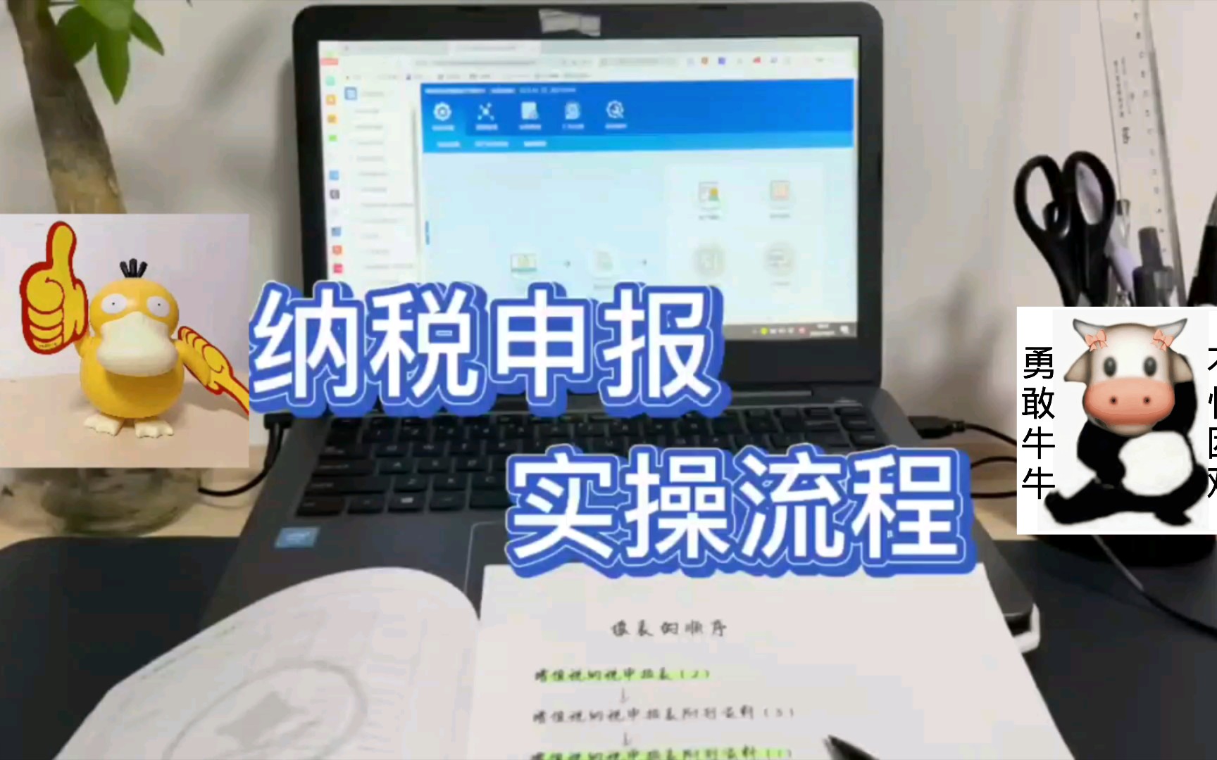 纳税申报流程|会计实操|财会|会计|纳税申报具体流程