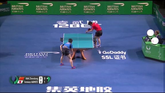 樊振东vs张本智和 听说你是天才,很巧我也是