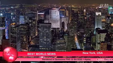 全球世界新闻报道滚动字幕设计 Best World News