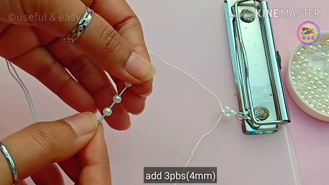 串珠项链教程 珍珠项链教程