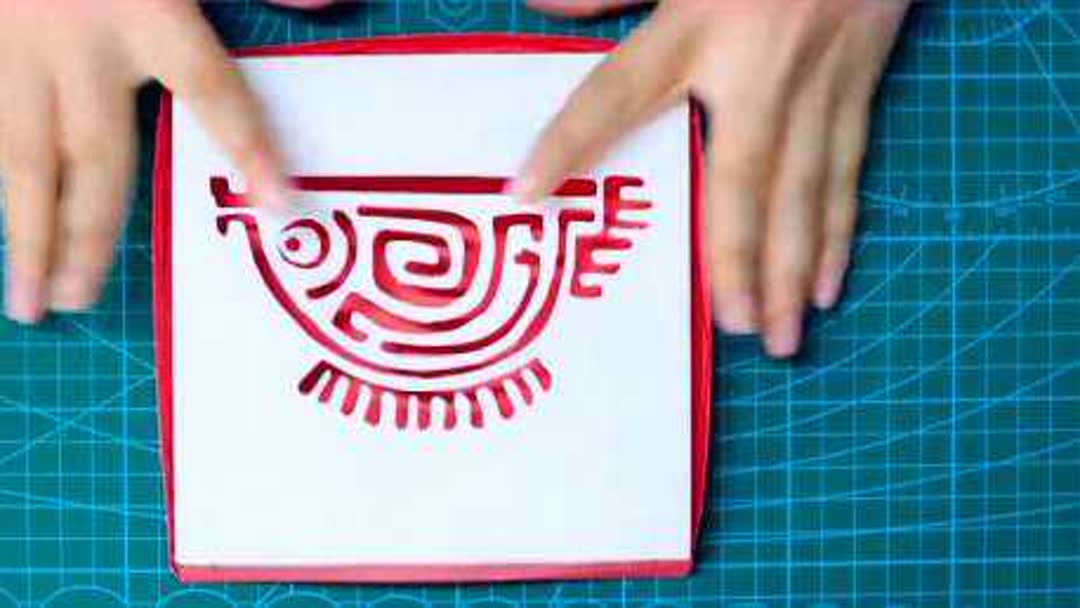 纸浮雕,制作过程快来一起了解下,简单好看又好学