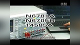N6705B 直流电源分析仪的示波器和电源功能演示