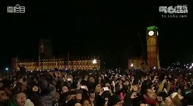 2013年伦敦跨年烟火表演
