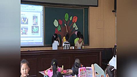 ...美术上册第1课让大家认识我-王老师公开优质课(配视频课件教案)