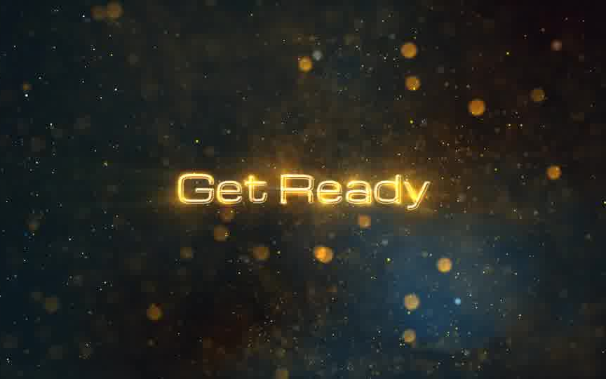 AE模板-金色文字修改光影效果的文字叙述模板文字介绍模板预告片视频
