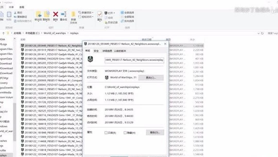 [战舰世界]猴子都能学会的replays(录像)开启方法