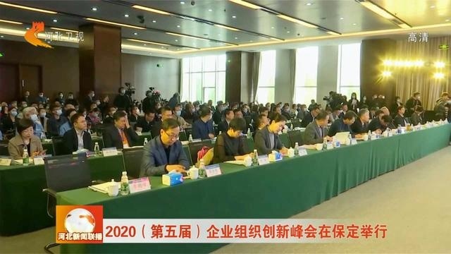 2020(第五届)企业组织创新峰会在保定举行