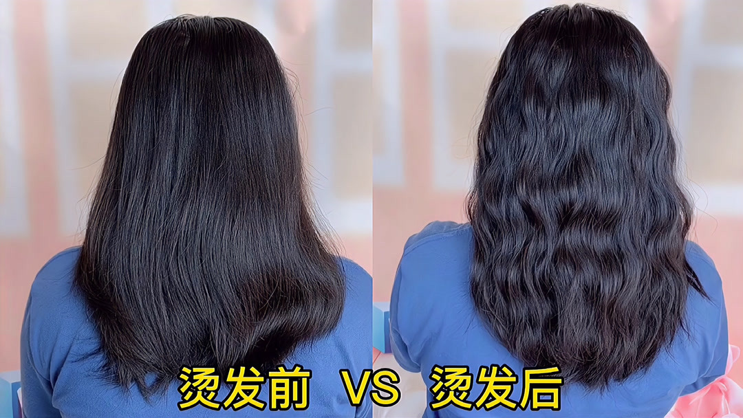 如何用卷发棒烫一次性的头发?