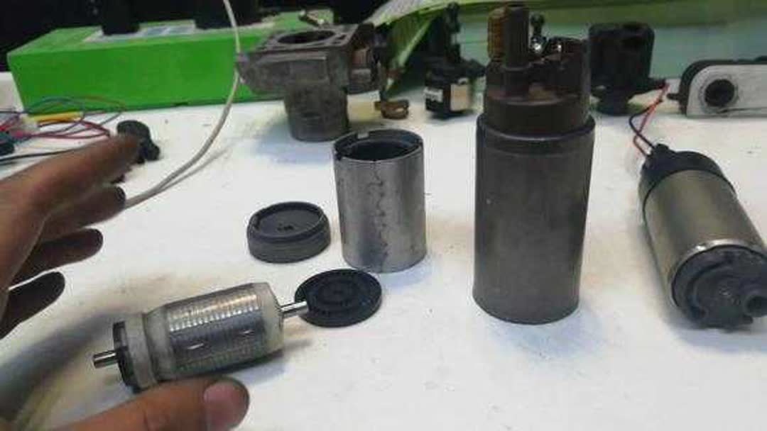 燃油泵不工作导致车辆无法启动,拆开看看啥原因导致