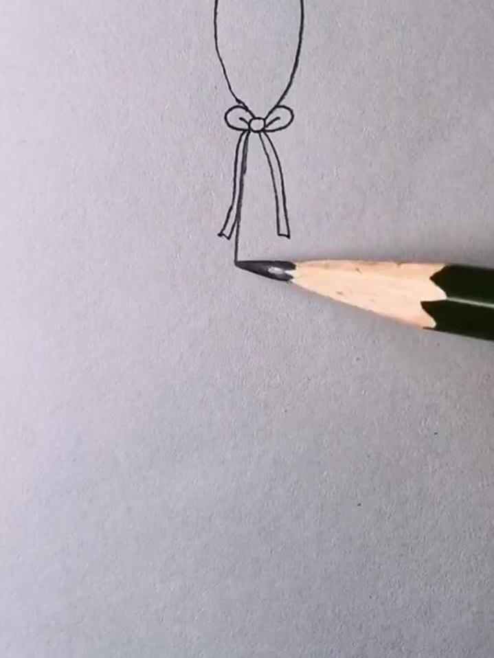 拿伞古装女子背影简笔画简笔画画画感谢大家对我的关注和支持3感谢.