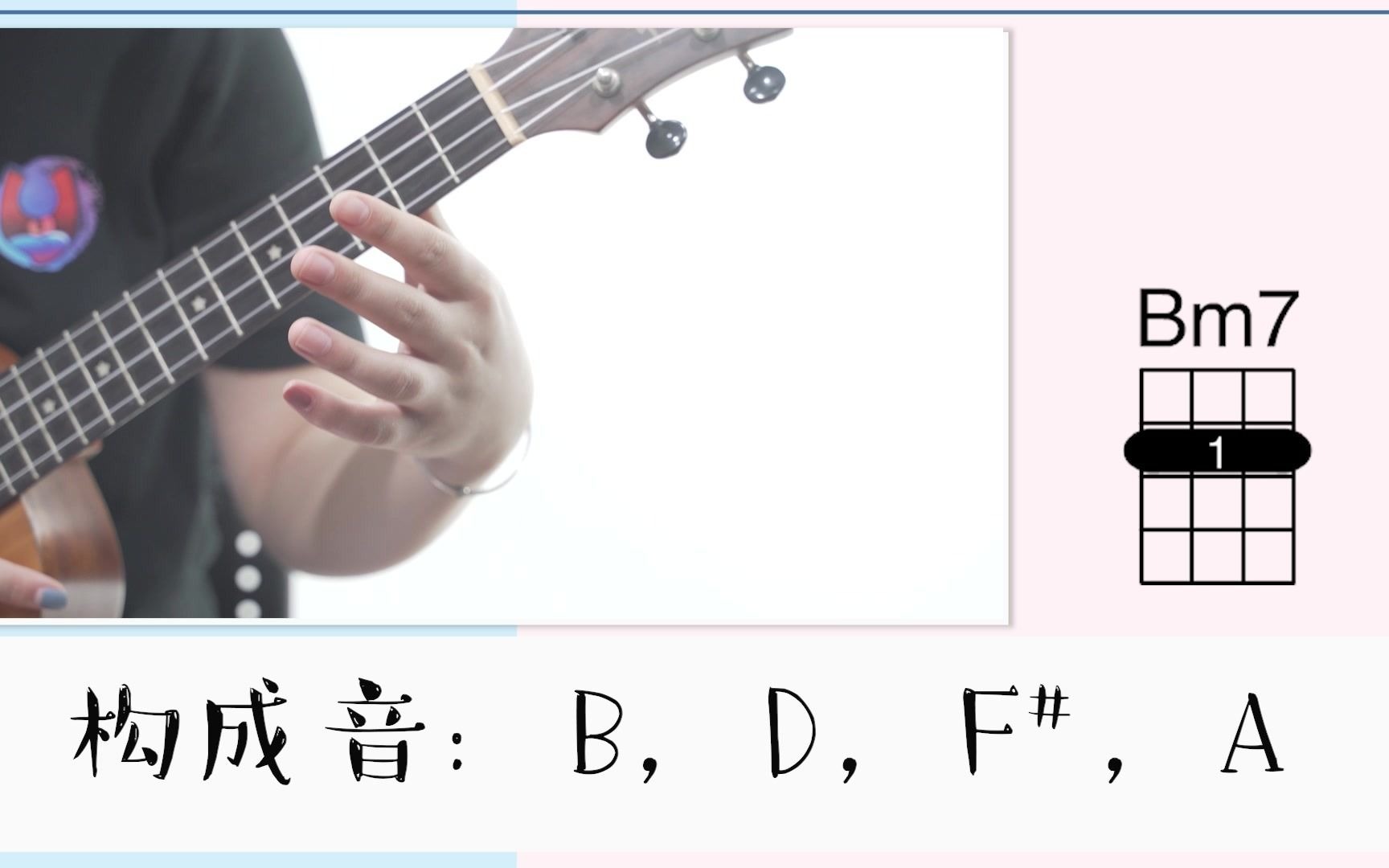 大嗓门尤克里里和弦知识点—“Bm7和弦”
