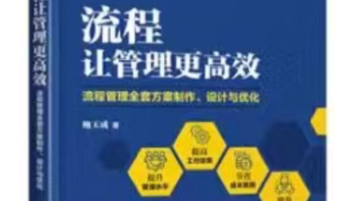 推荐阅读《流程让管理更高效》流程管理是一门重要的学科,在企业...