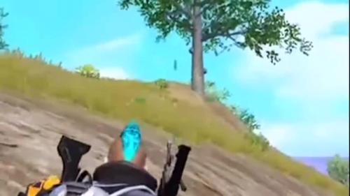 和平精英,刚标记了一处地点