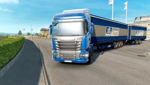 超现实画质版欧洲卡车模拟2:百万级斯堪尼亚R系列重卡上路送货