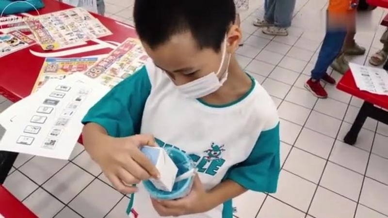 小学生搞笑VLOG,参加沃尔玛超市周末活动,连连看 少儿招募计划