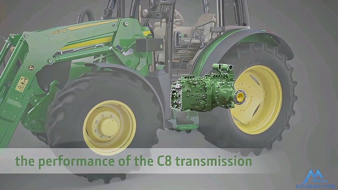 约翰迪尔拖拉机的动力换挡变速箱原理