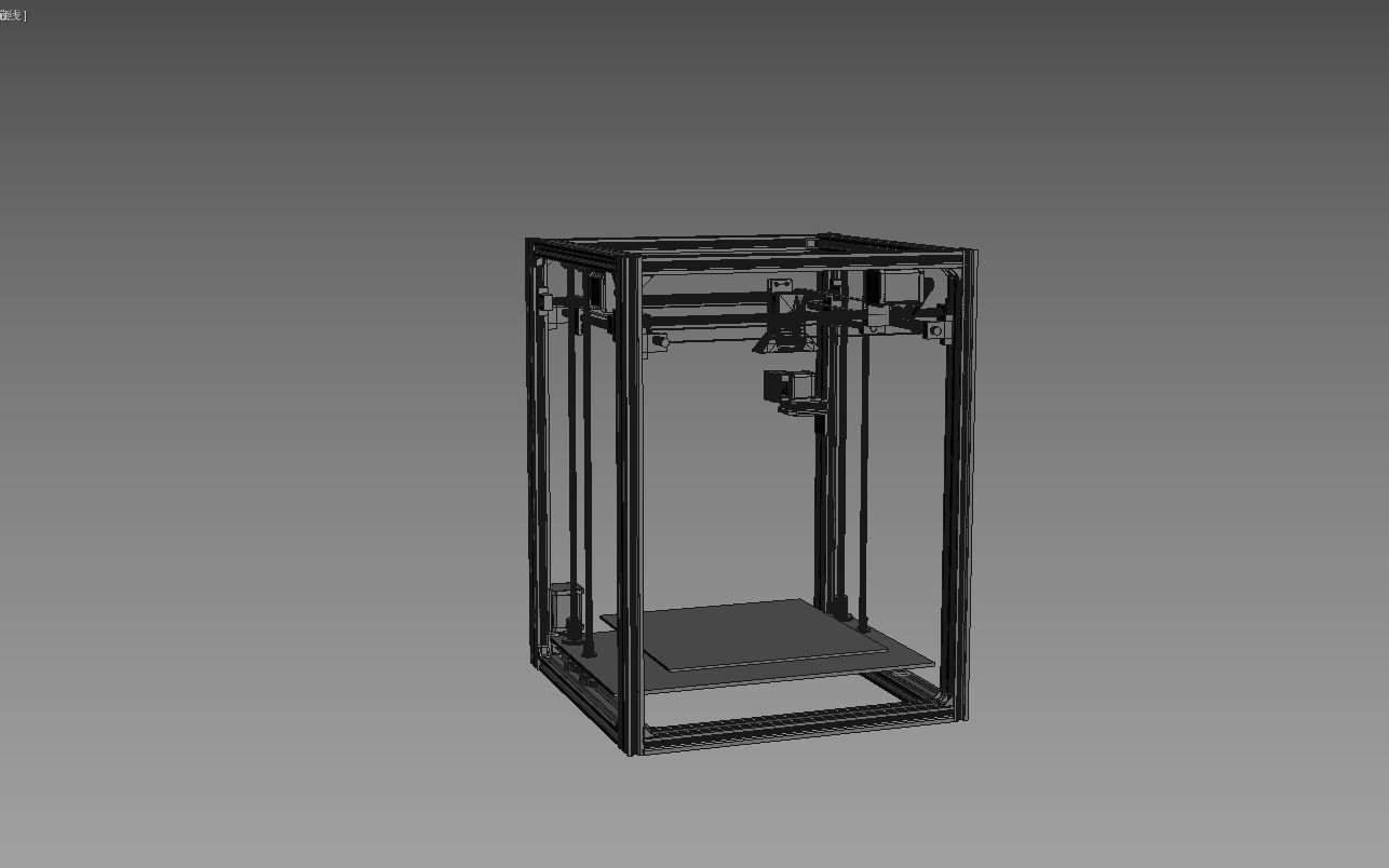 十字轴结构3D打印机框架 第一集