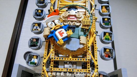 2020年积木大师原创乐高MOC超大型观光摩天轮,你能模仿一个吗?