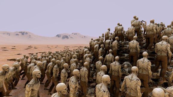 史诗战争模拟器 10000僵尸vs1000金刚狼