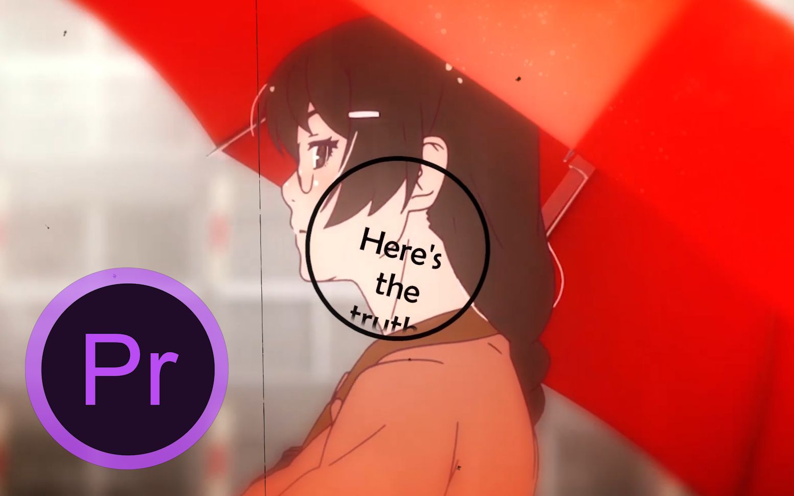 【Pr教程】如何在pr中做出圈内文字下坠效果