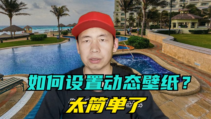 如何给手机设置动态壁纸?老年人都能学会,太炫酷了