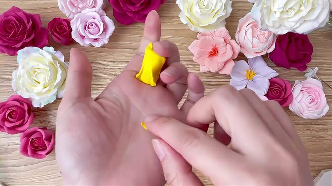 零基础也能简单学会的粘土花,粘土花教程,轻质粘土