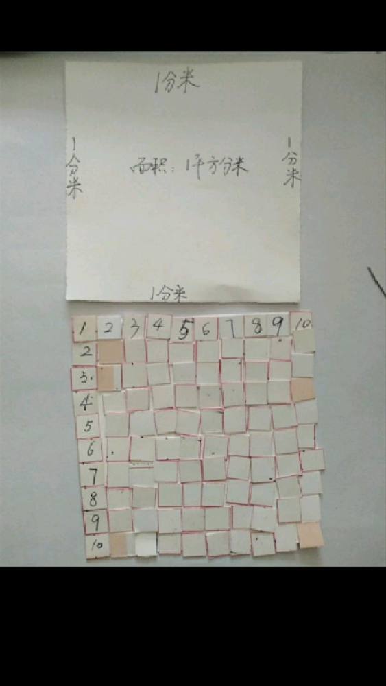 面积单位间进率推导过程