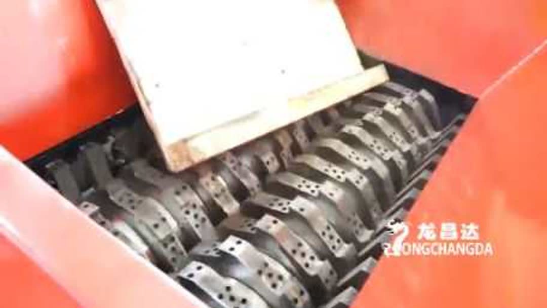 废木托板工地建筑模板破碎机设备,可自动除钉!