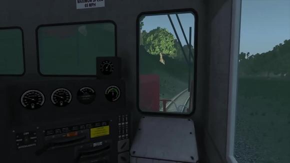BeamNG Drive车祸模拟:火车在铁路交叉事故