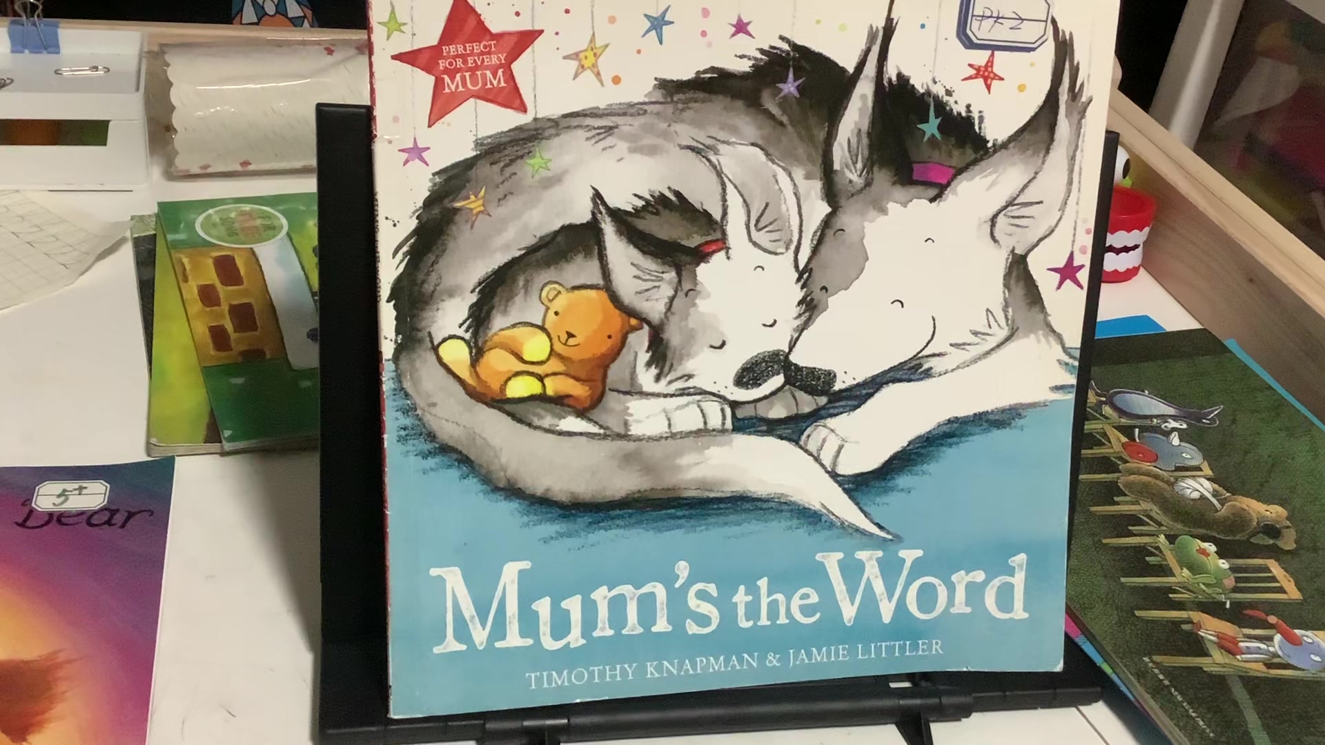 【茉莉學英文】《Mum's the Word》 英文繪本故事 【Jasmine的學習之...