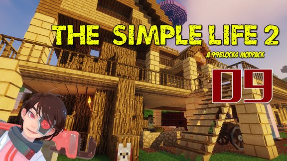 安逸菌实况我的世界简单生活2HQM模组生存EP9 搭建RS精致存储