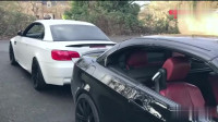 两辆宝马跑车同时打开敞篷后,才明白硬顶和软顶的区别在哪里