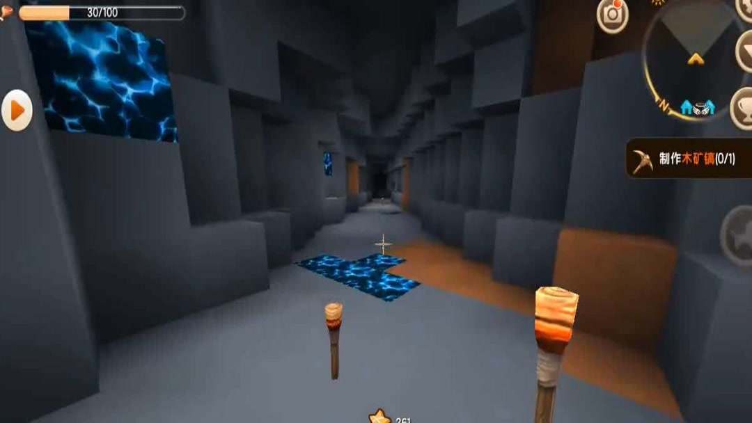 迷你世界:半仙开始挖矿之旅,这矿洞让半仙越挖越兴奋!