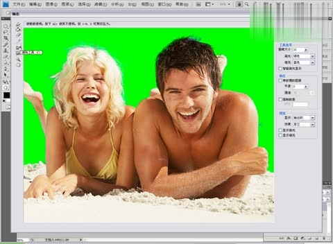 photoshop实例教程_使用抽出滤镜抠图