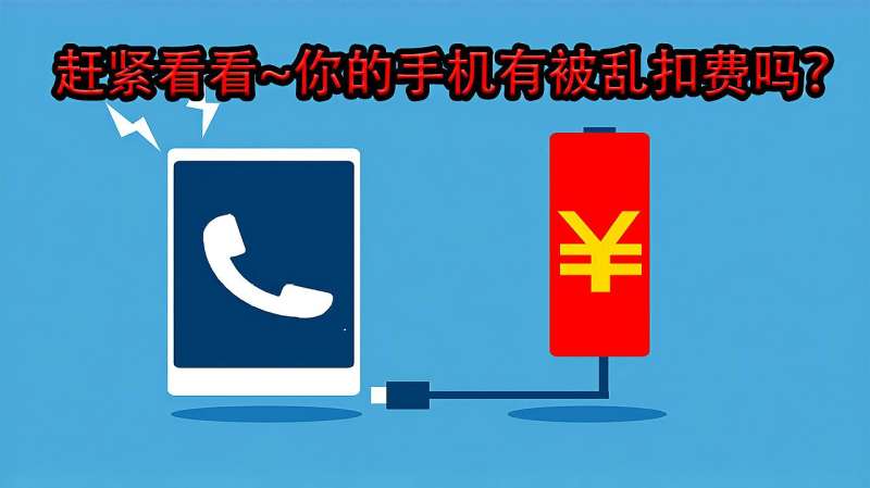 一查才知道原来我的手机话费一直有问题,你的手机有被乱扣费吗?