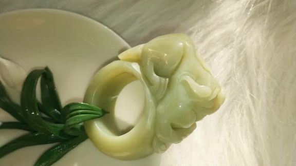 #茉韵手作坊 #和田玉 #皮带扣 #感谢抖音我要上热门
