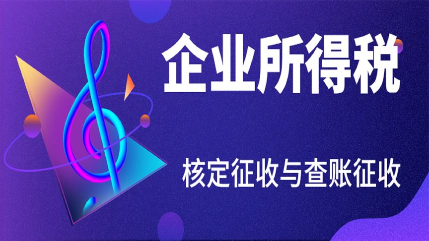 企业所得税_核定征收与查账征收#学浪计划