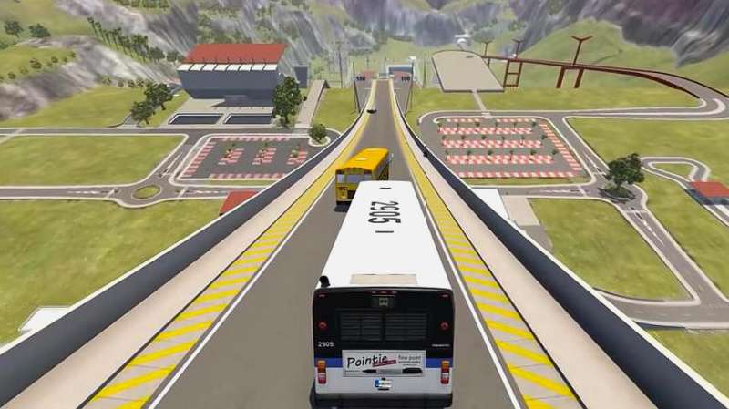 高档跑车超速飞坡测试 离地一瞬间肢解破碎 拟真车祸模拟游戏