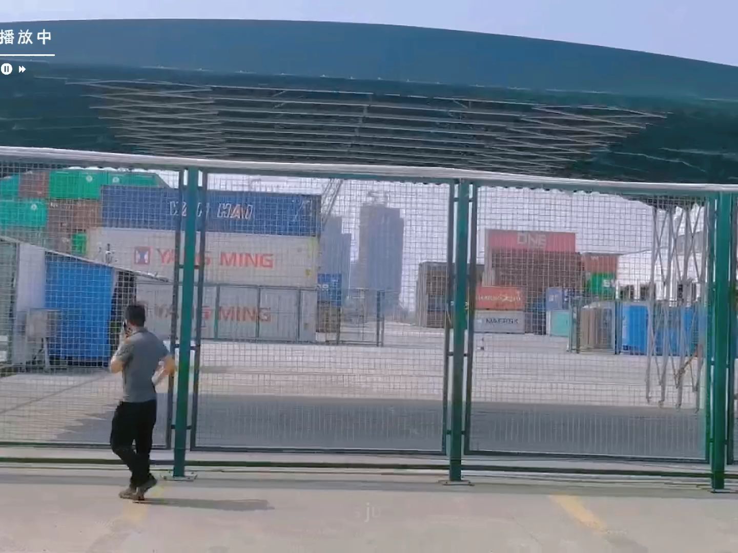 ...推拉雨棚-停车棚-移动折叠遮阳棚-ST05#移动雨棚仓库 #雨棚安装 #...