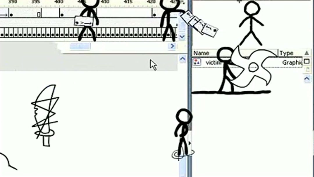 搞笑FLASH对打动画