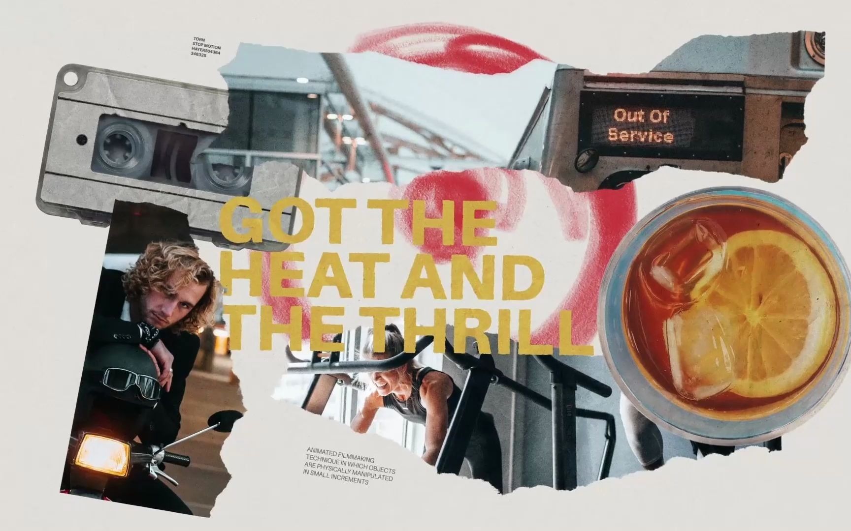 硬核PR模板-可定制的纸张图像显示