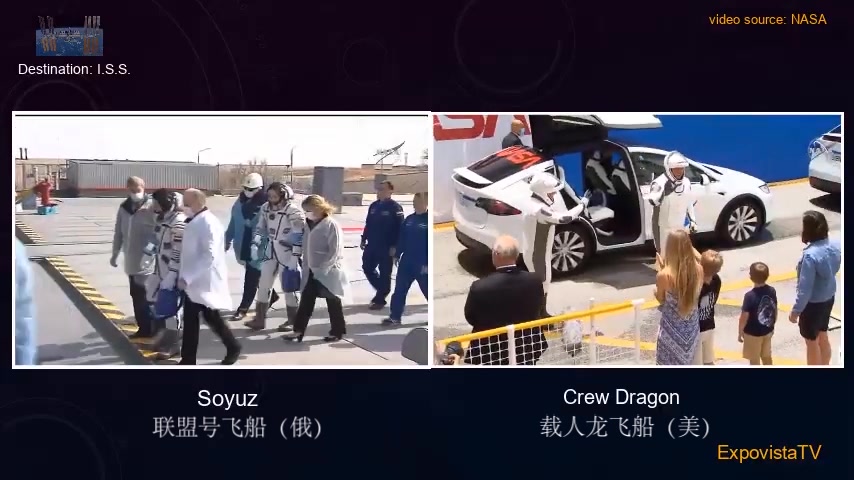 【载人航天】联盟号飞船与载人龙飞船对比