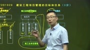 来学网来学教育项目管理建设工程项目管理的目标和任务精讲班-三