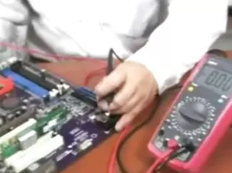电脑主板芯片级维修实例 电脑维修视频教程