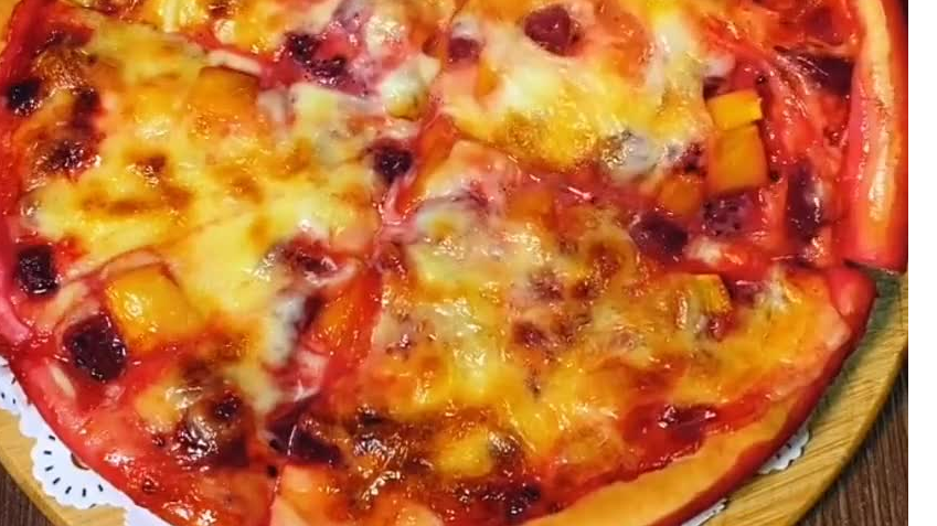 在家做水果披萨,料足味道好,分分钟学会做法