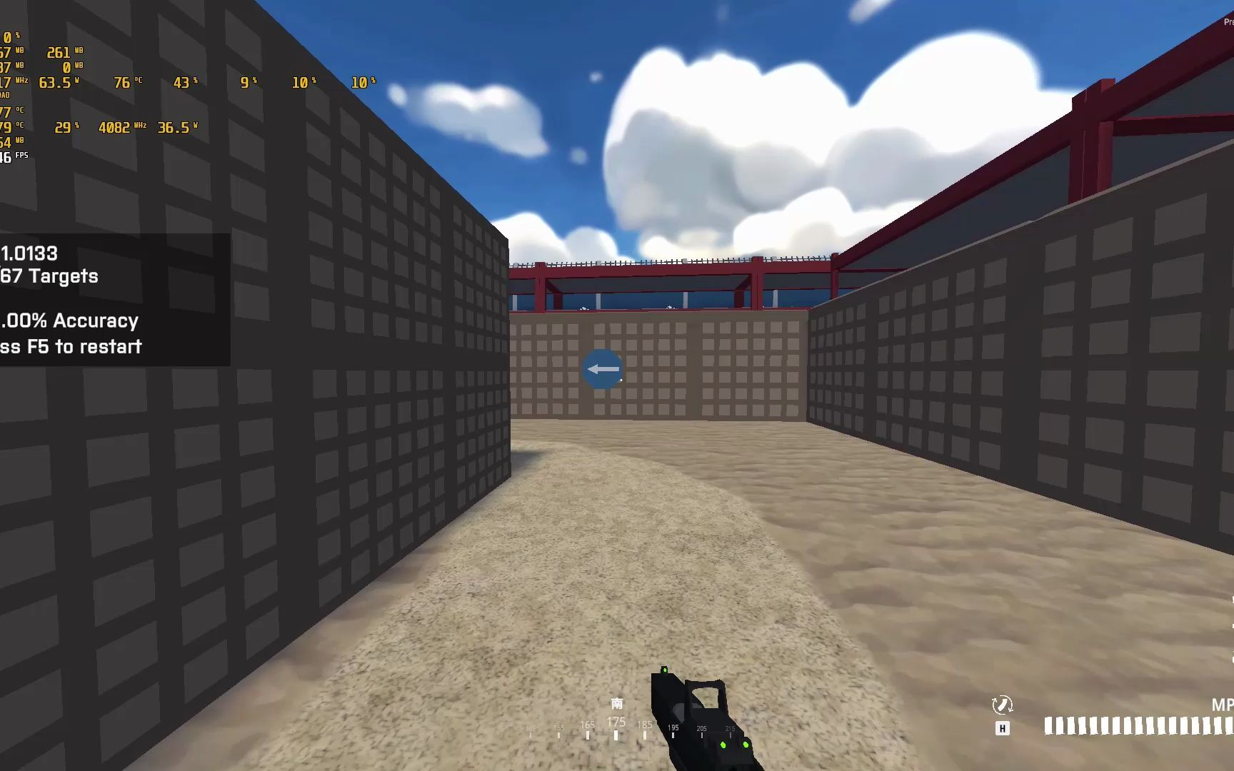 【Battlebit】BBR靶场个人百分百命中率记录两分33秒