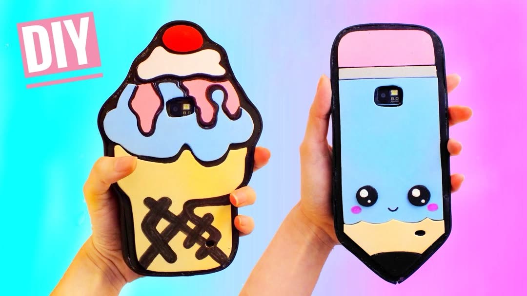 还在买手机壳?达人教你用橡皮泥做手机壳,款式随意换!